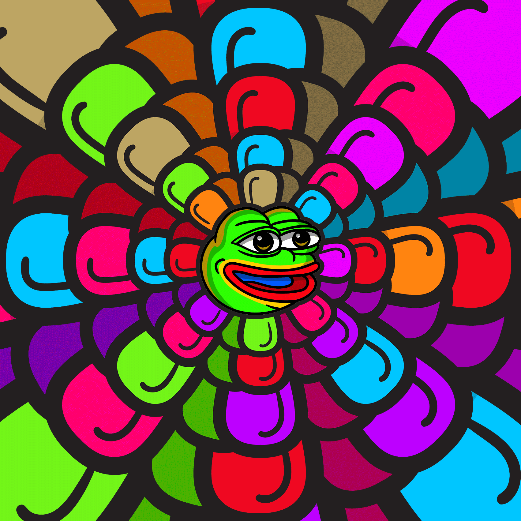 Tripping Pepes | Exchange.art
