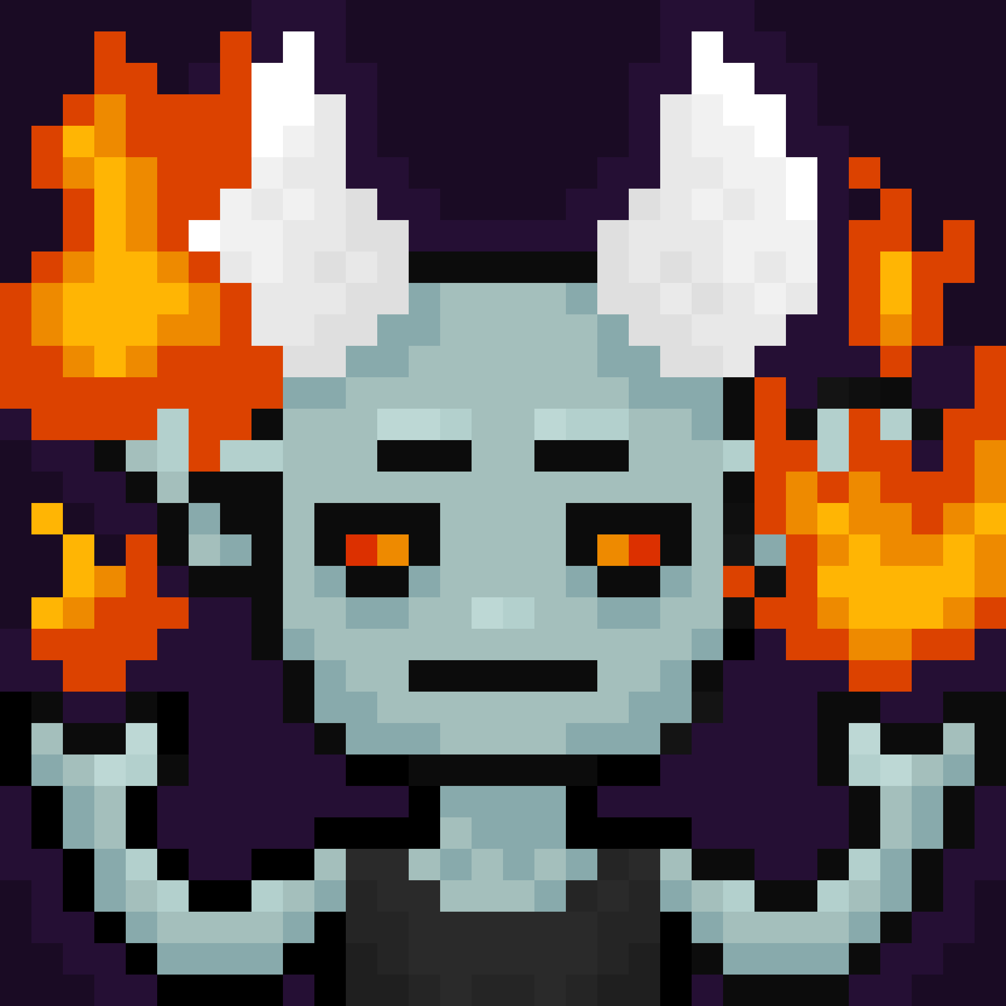 Dead Pixels - Demon #34 - Pixel Ke | Exchange Art
