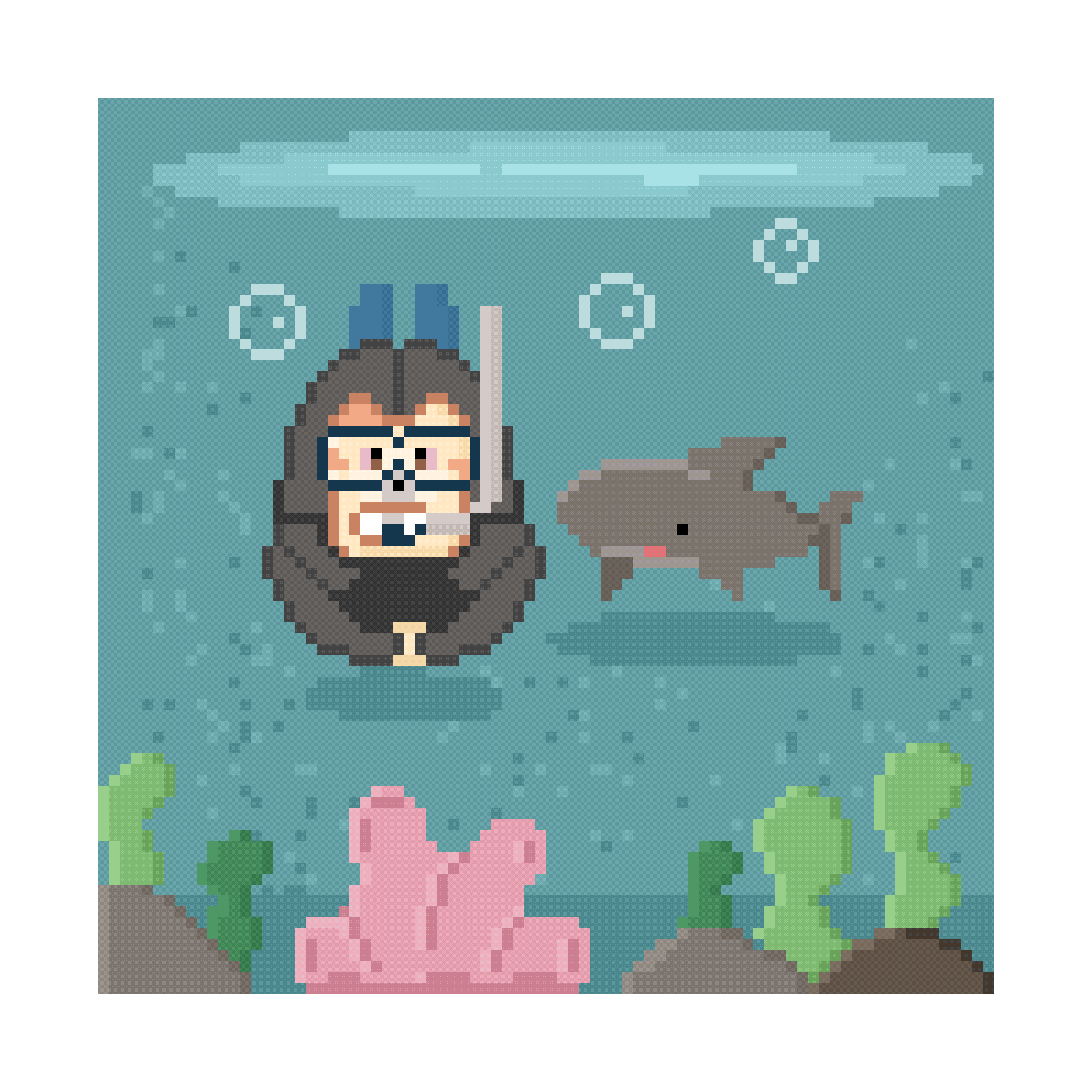 Hello Shark 🦈 - OumTK | Exchange Art