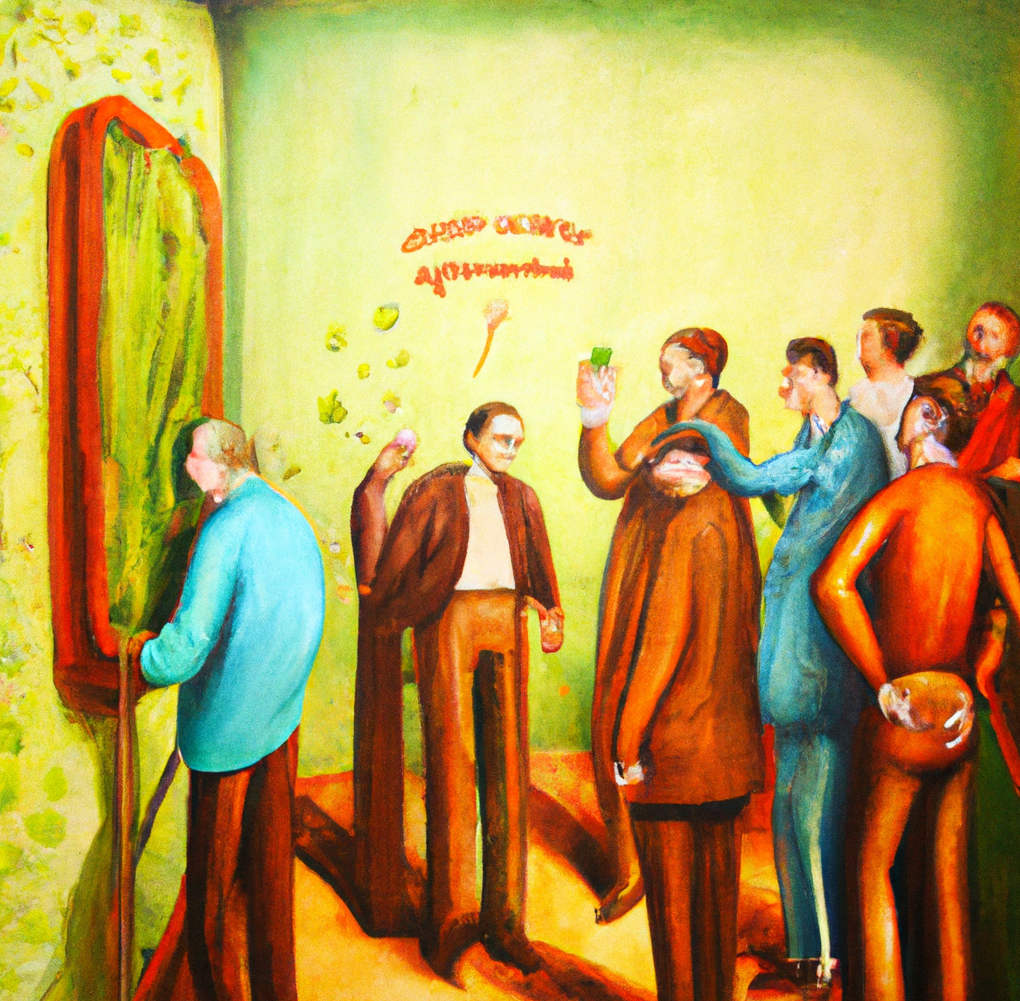 Celery Men | Exchange Art | Exchange Art