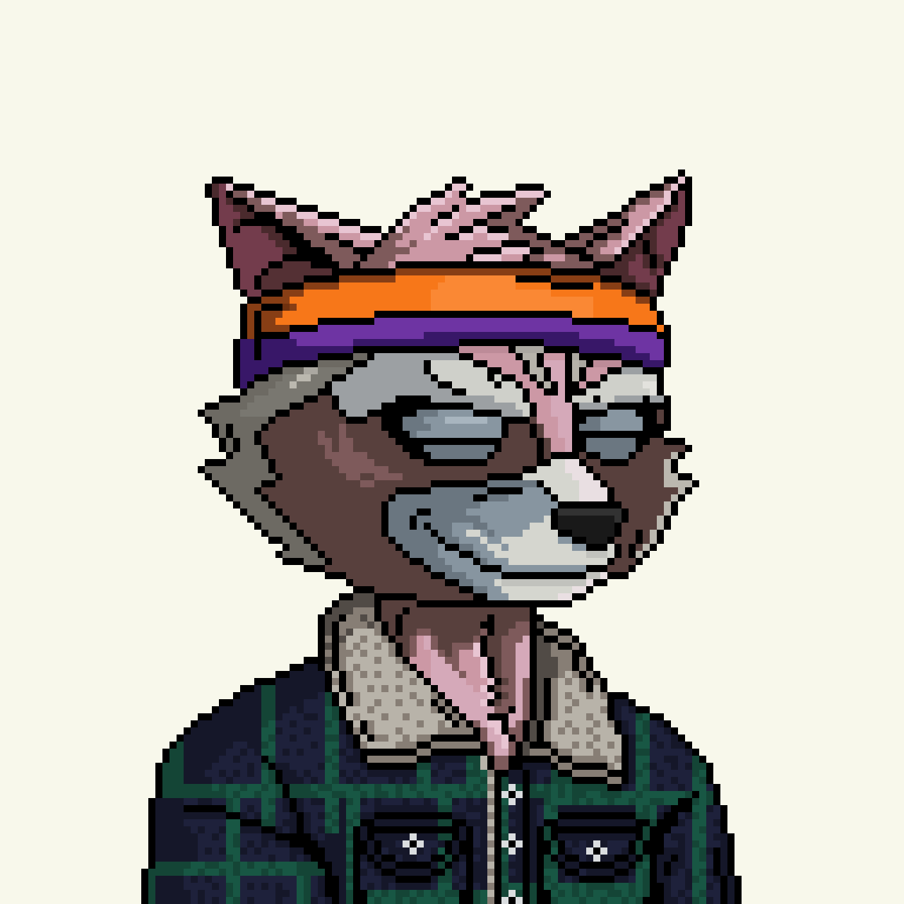 Pixel City Prowler - Hearty Homies | Exchange Art