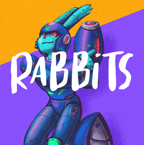 Mega Rabbit - Level Up 01 - Tainaker | Exchange Art