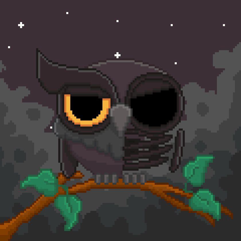 Pixel Owl | Exchange Art | Exchange Art