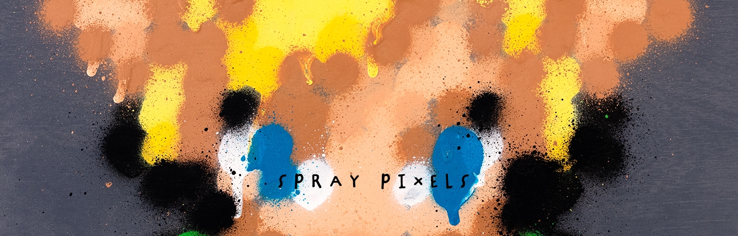 Spray Pixels | Exchange Art | Exchange Art