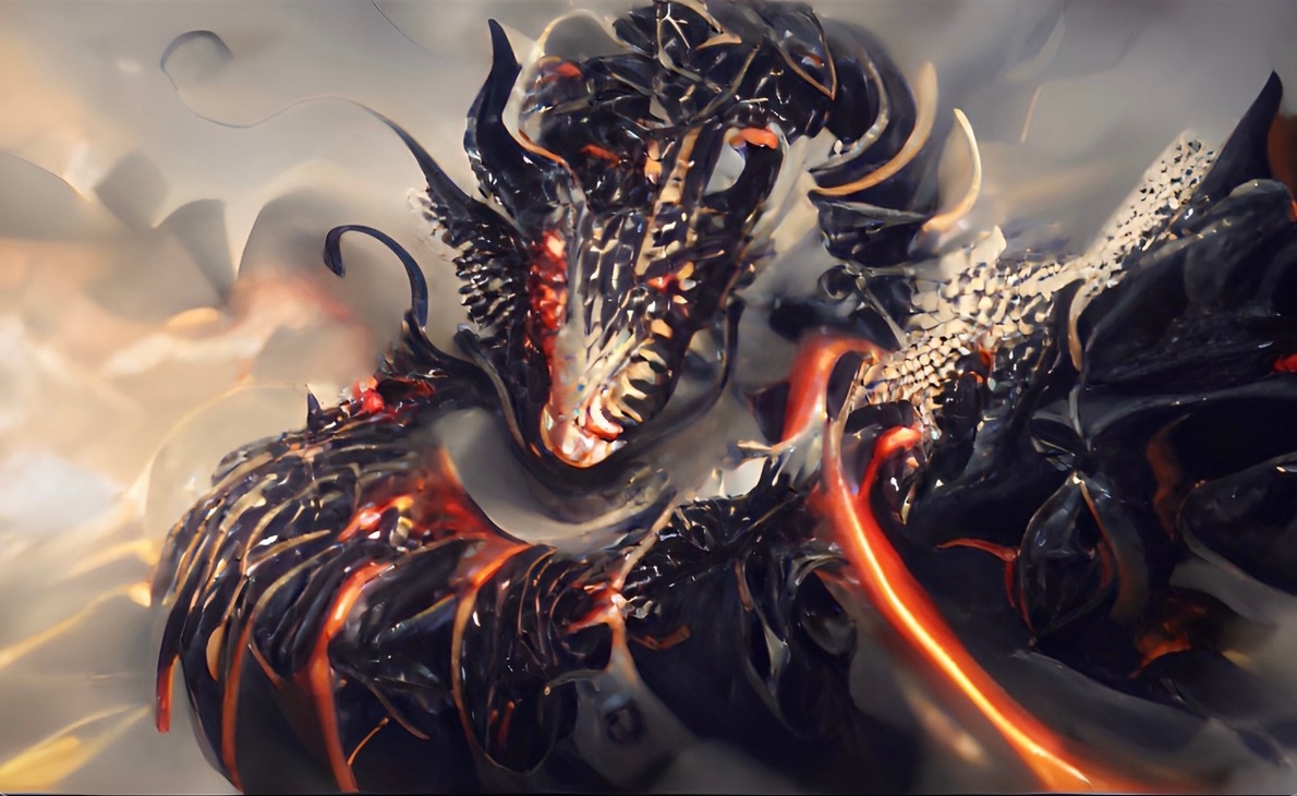 Death Dragon | Exchange Art | Exchange Art