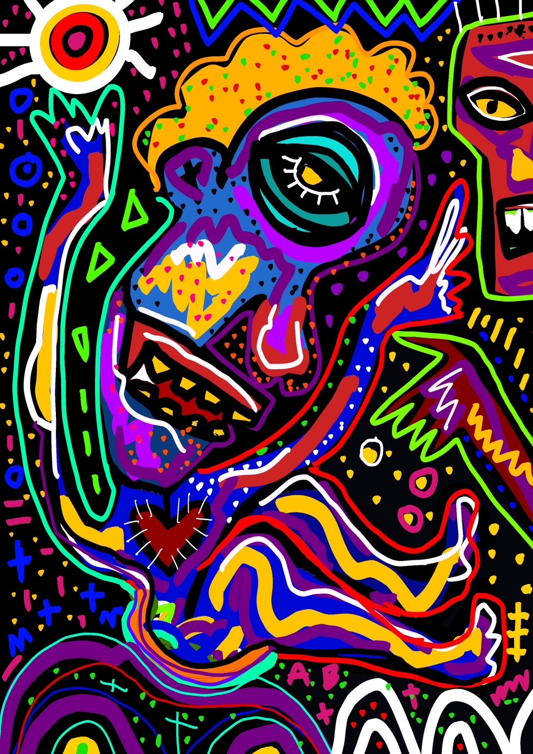 tangle - abstract art | Exchange Art